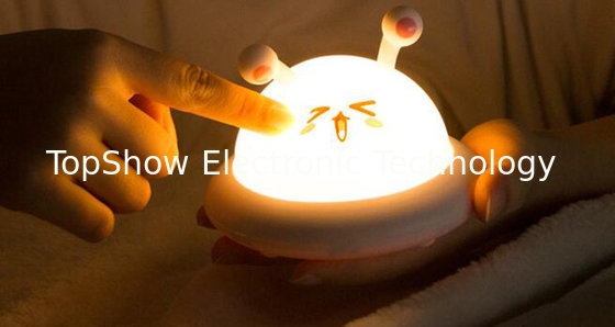 Rechargeable Cute Night Lamps LED Animal Night Light Colorful Silicone Night Light For Kids