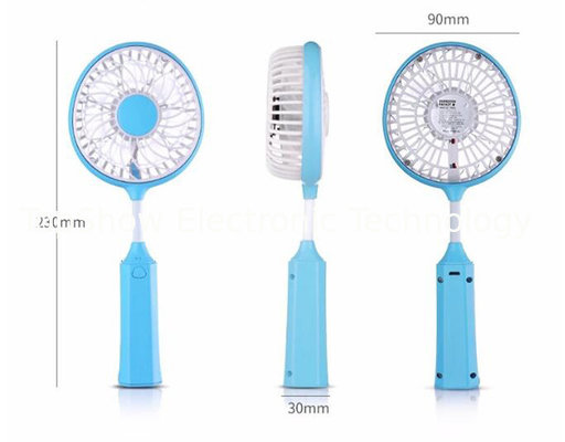 Portable USB Badminton Racket Fan Handheld Mini Badminton Racket Fan