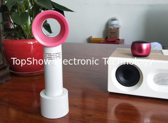 USB Mini Leafless Fan Portable Handheld Chargeable Mini Bladeless Fan
