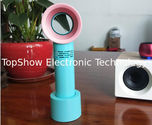 USB Mini Leafless Fan Portable Handheld Chargeable Mini Bladeless Fan