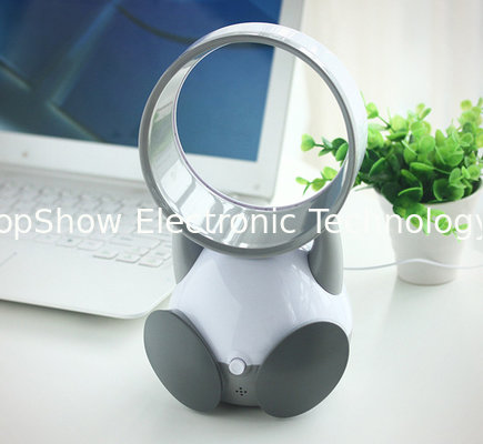 USB Handheld Robot Bladeless Fan Portable Chargeable Mini Bladeless Cooling Fan
