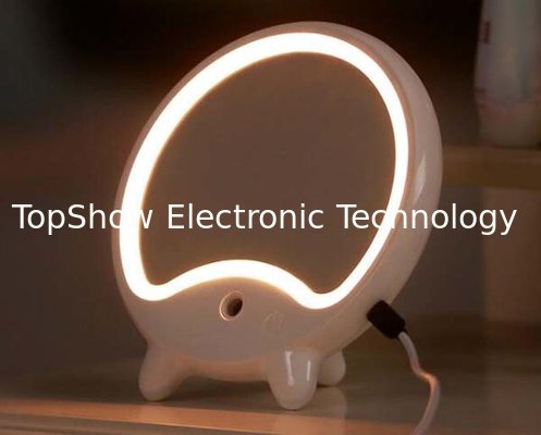Desktop LED Light Makeup Mirror Mist Humidifier For Beauty Salon