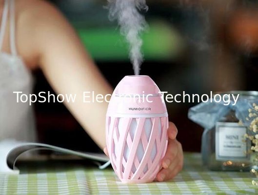 320ml Portable Mini Mist Car Rugby Humidifier USB Rechargeable Olive Ball Humidifier