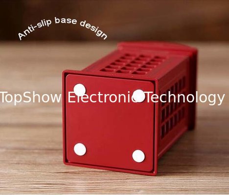Creative Vintage British Style Phone Booth Humidifier 300ml USB LED Cool Mist Humidifiers