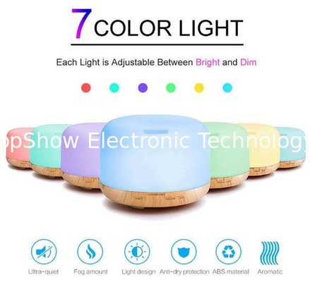 500ml Premium Essential Oil Diffuser, Ultrasonic Aromatherapy Fragrant Oil Vaporizer Humidifier