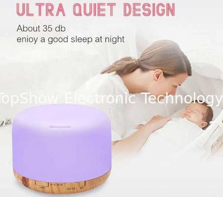 500ml Premium Essential Oil Diffuser, Ultrasonic Aromatherapy Fragrant Oil Vaporizer Humidifier