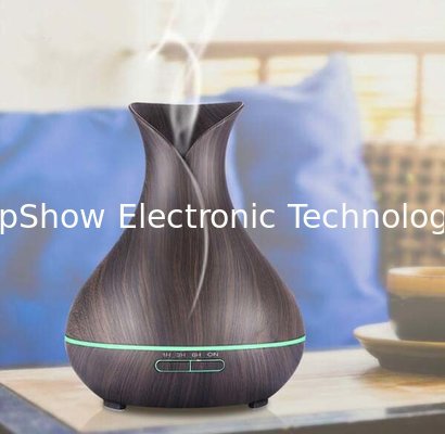 Aroma Essential Oil Diffuser, 400ml Aromatherapy Diffuser Ultrasonic Cool Mist Humidifier with Color LED Light