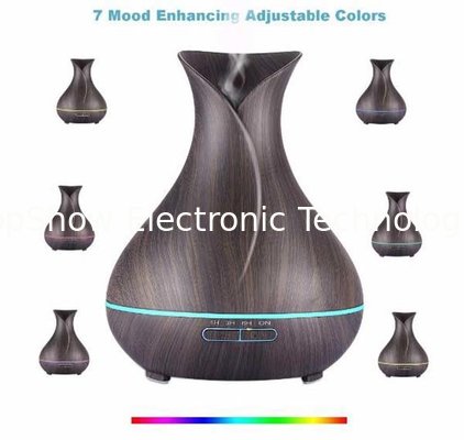 Aroma Essential Oil Diffuser, 400ml Aromatherapy Diffuser Ultrasonic Cool Mist Humidifier with Color LED Light