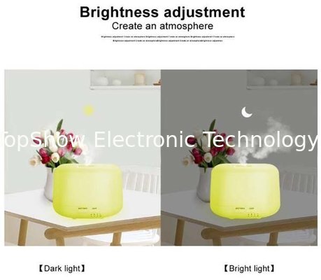 500ml Aromatherapy Essential Oil Diffuser Humidifier Room Decor Lighting with 7 LED Color