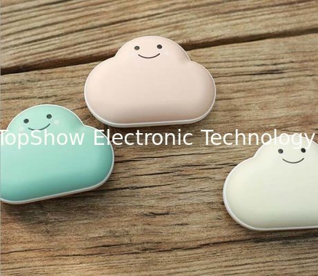 New Fashion Gift 3600mah Mini Cloud Hand Warmer Mobile charger Power Bank