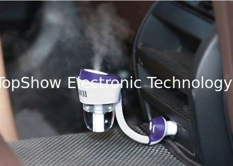 50ml Double Spray USB Second Generation Car-mounted Car Aroma Diffuser Humidifier