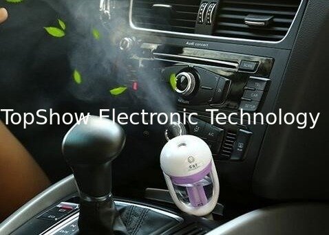 USB Car-Mounted Ultrasonic Essential Oil Aroma Diffuser Humidifier