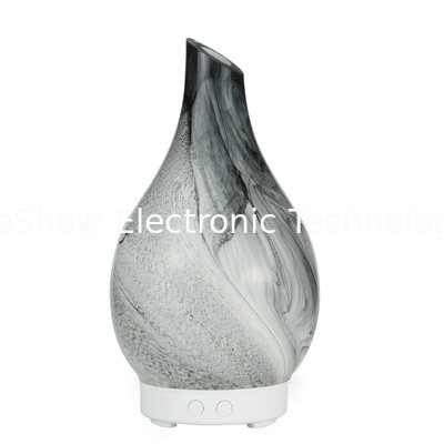 3D Watercolor Glass Cool Mist Humidifier Aromatherapy Diffusers With Color Light