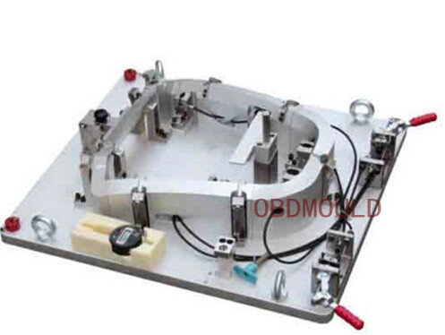 Aluminum Wire Harness Automotive Checking Fixtures Components Zinc Plating