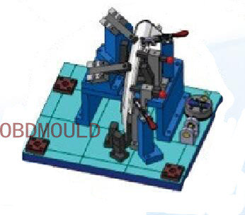 Car Steering Lamp Assembly Inspection Fixture Components Checking Fixture Standards