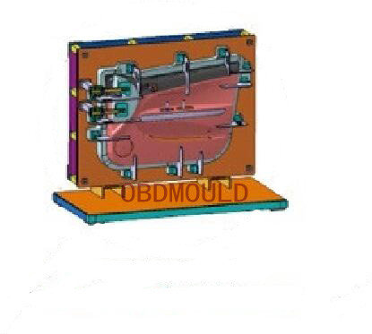 Powder Coating Metal Stamping Checking Fixtures And Gages Car Front Door Inner Plaque Inspection