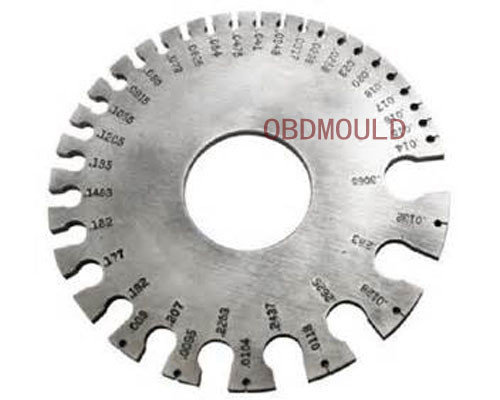 Die Material Sheet Metal Gauge Tool , Sheet Metal Thickness Gauge Tool