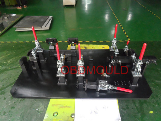 Automatic Dimension Measuring Checking Fixture Components , Pneumatic Clamps Fixtures