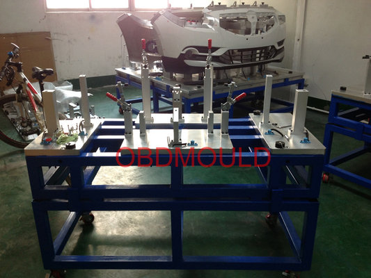 Plastic Moulded Automotive Checking Fixtures Components Aluminium Material