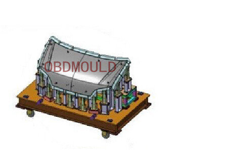 Auto Hood Inspection Cmm Fixture Components , Plastic Mould Cmm Measuring Instrument
