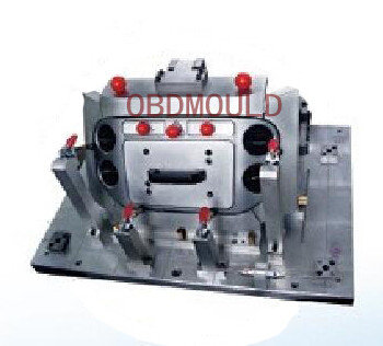 Inspection Fixture Design Auto Intermediate Plaque , Automotive Tooling Fixture Components
