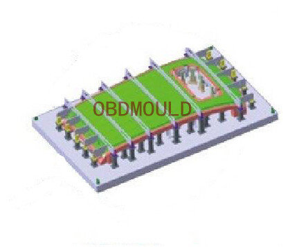 Auto Celling Inspection Pneumatic Fixture Design Components , Jigs And Fixtures For Welding