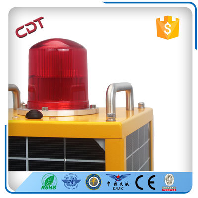 Telecom Tower Buidling 32.5cd LED Solar Power Low Intensity aviation obstruction light