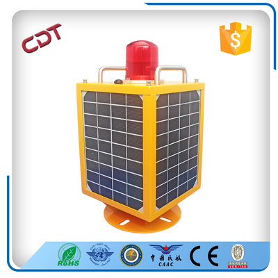 Telecom Tower Buidling 32.5cd LED Solar Power Low Intensity aviation obstruction light
