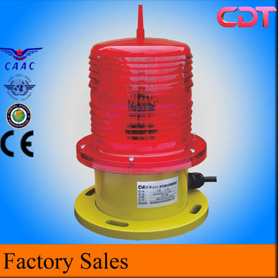 2000cd Red Type B Airport Aircraft Warning Lighting for Building/LED Medium Intensity Tower Aviation Lights