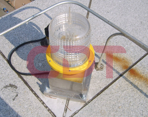Civil Airport helipad Beacon lighting / Factory IP65 Flashing White Color Helipad Beacon heliport lights supplier