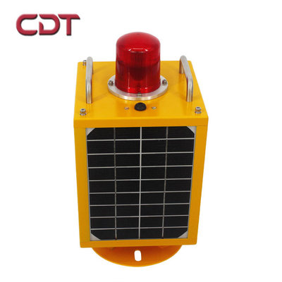 Telecom Tower Buidling 32.5cd LED Solar Power Low Intensity aviation obstruction light