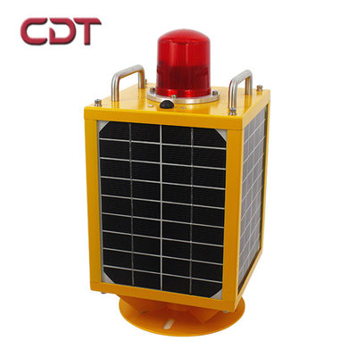 Telecom Tower Buidling 32.5cd LED Solar Power Low Intensity aviation obstruction light