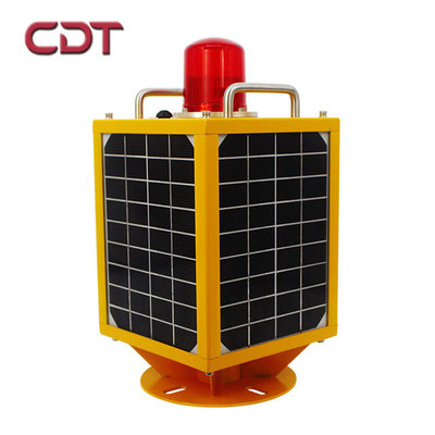 Telecom Tower Buidling 32.5cd LED Solar Power Low Intensity aviation obstruction light