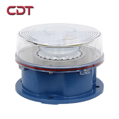 Aluminium Alloy ICAO 2000cd FAA L864 Red Flash Building Tower Medium Intensity LED aviation warning light