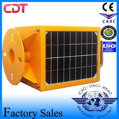 Red Flash Aircraft warning lighting View Distance 5km 10km LED Medium Intensity Solar power obstacle light