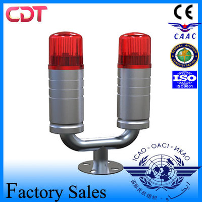 Aviation Obstruction light Steady Red 32cd Double Low Intensity aircraft warning lights for buildings