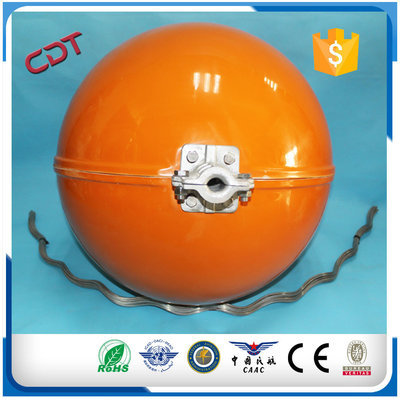 Transmission line CONDUCTOR SIZE 105mm sq Aerial marker balls/Red,White,Orange Power Line Markers for overhead wire