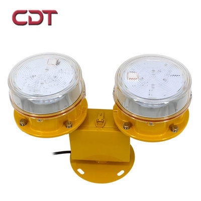 Building,Towers,Airport 2000cd Red Type B ICAO LED Twin Pole Medium Intensity Obstruction lights