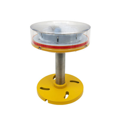 Mast Pole single omnidirectional Fixed 32cd red low intensity obstruction light for 230v
