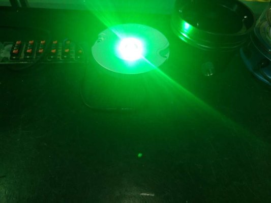 Helicopter Heliport Green LED 8 inch Helipad Semi-Flush Perimeter Inset Light
