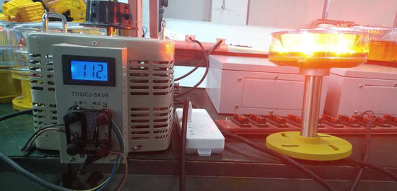 Building Chimney FAA L810 ICAO 32cd single omnidirectional red low intensity obstruction light for 230v