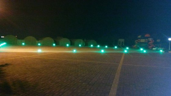 IP65 Surface level heliport lighting/Green LED Heliport Helipad Elevated Perimeter Light