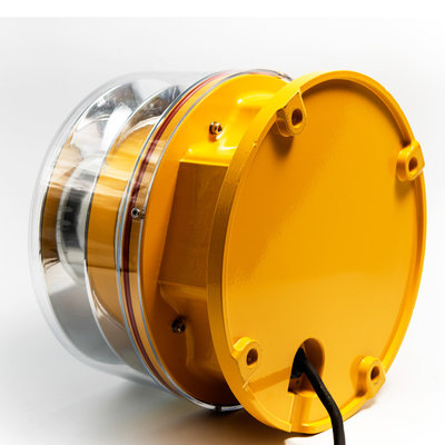 L-865 Medium Intensity White LED Flashing Obstruction Beacon ICAO Aviation Warning Light For Transmission Towers