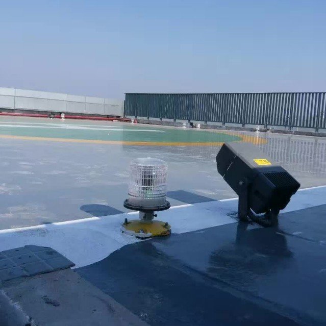 Building Helipad Perimeter light Civil Airport IP65 Green LED Helipad perimeter lighting