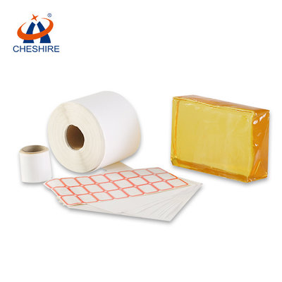 Cheshire hot melt adhesive for label stickers and self adhesive sticker paper supplier