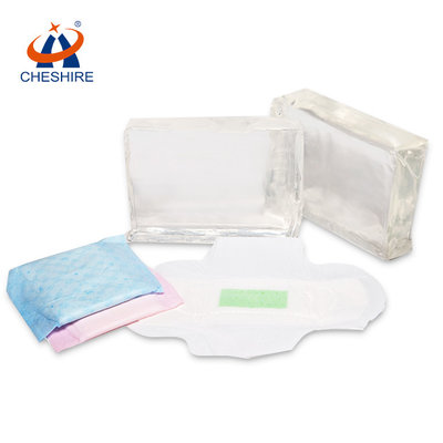Cheshire high quality stable hydriding hot melt adhesive glue for lady napkin back positioning supplier