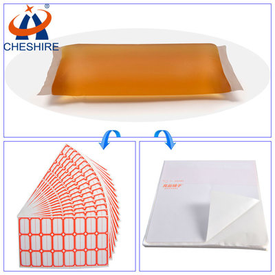 Hot Melt Glue Light Yellow Pressure Sensitive Adhesive General Label Glue for Shipping Mark Stickers Label supplier