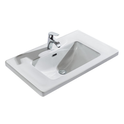 China ceramic bathroom basins sinks for cabinet supplier