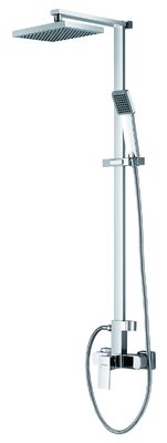 China 304SS Shower Sets Bathroom Wall Mounted Stainless Steel showers supplier