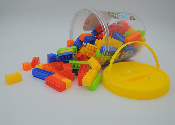 China Kids Building Blocks Educational Toys , Children's Building Sets 110Pcs In Bucket supplier
